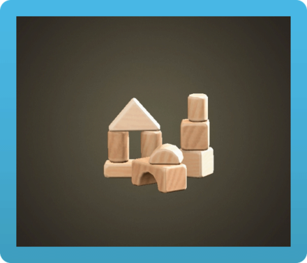 Wooden-Block Toy Recipe and Required Materials | Animal Crossing: New ...