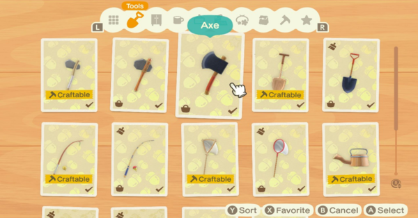 How to Get the Axe | Axe DIY Recipe | ACNH - Animal Crossing: New ...