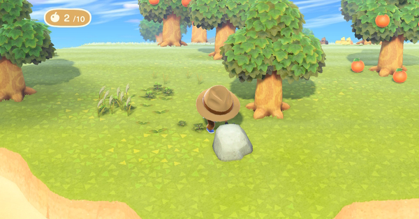 How to Break and Move Rocks | ACNH - Animal Crossing: New Horizons ...