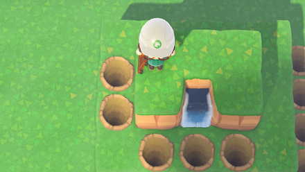 How to Make Waterfalls | ACNH - Animal Crossing: New Horizons (Switch ...