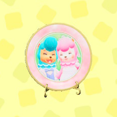 Reese & Cyrus Photo Plate Price and Color Variations | ACNH - Animal ...