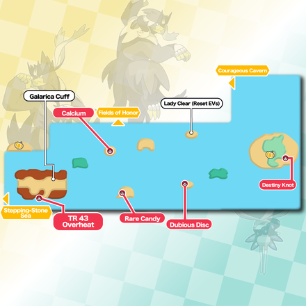 Workout Sea Map and Obtainable Pokemon | Pokemon Sword and Shield｜Game8