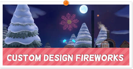 How to Make Custom Fireworks Designs | ACNH - Animal Crossing: New ...
