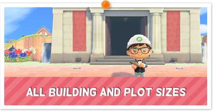 All Building and Plot Sizes | ACNH - Animal Crossing: New Horizons ...