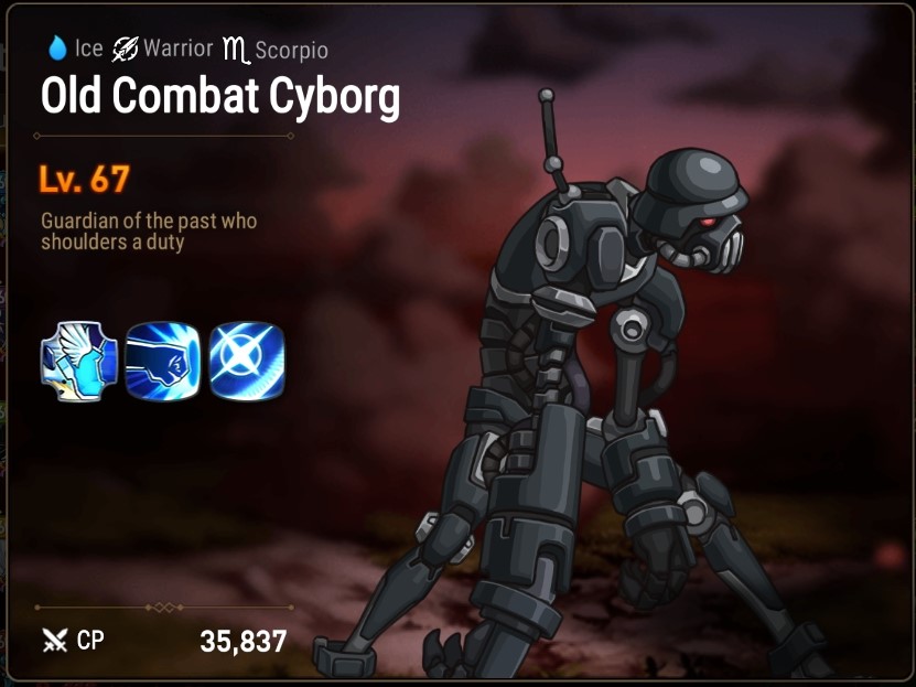 Old Combat Cyborg - Skills and Stats | Epic Seven｜Game8