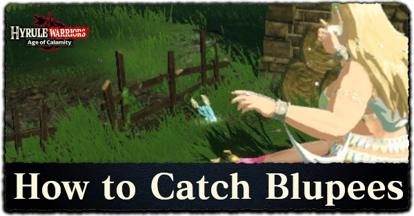 How to Catch Blupees (Blue Rabbits) | Hyrule Warriors: Age of Calamity ...