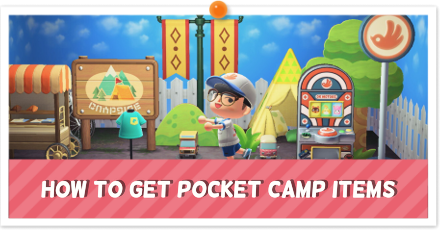 How to Get Pocket Camp Items | ACNH - Animal Crossing: New Horizons ...