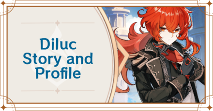 Diluc Story and Profile | Genshin Impact｜Game8