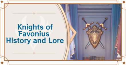 Knights of Favonius History and Lore | Genshin Impact｜Game8