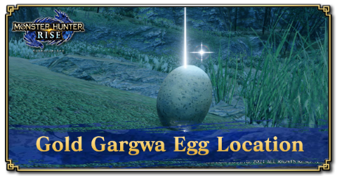 Gold Gargwa Egg Location and Best Delivery Route | Monster Hunter Rise ...