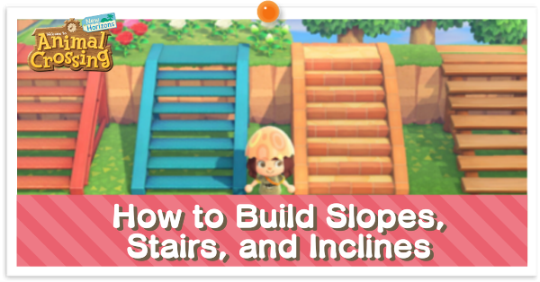 How to Build Slopes, Stairs, and Inclines | ACNH - Animal Crossing: New ...