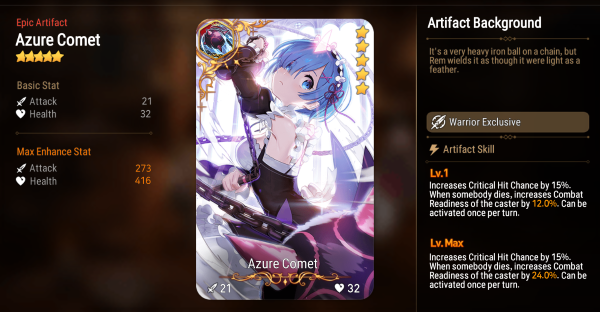 Azure Comet - Rating and Stats | Epic Seven｜Game8