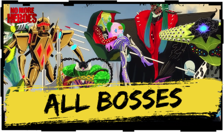 List of Bosses and How to Beat: All Boss Guides | No More Heroes 3 ...