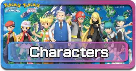 Pokemon Diamond Characters