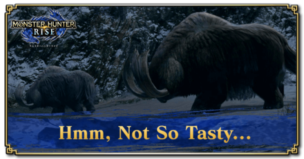 Hmm, Not So Tasty... Quest and Rewards | Monster Hunter Rise | MHR (MH ...