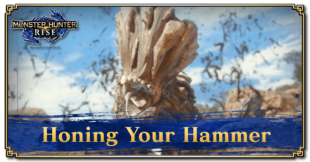Honing Your Hammer Quest and Rewards | Monster Hunter Rise | MHR (MH ...