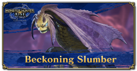 Beckoning Slumber Quest and Rewards | Monster Hunter Rise | MHR (MH ...