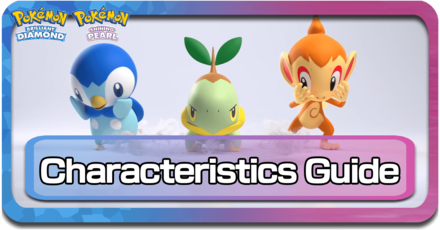 Characteristics Guide and Meaning | Pokemon Brilliant Diamond and ...