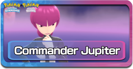 Pokemon Team Galactic Jupiter