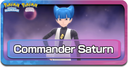 Commander Saturn Character Profile | Pokemon Brilliant Diamond and ...