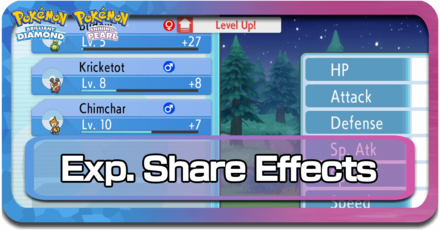 Exp. Share Effects: Can You Turn It Off? | Pokemon Brilliant Diamond ...