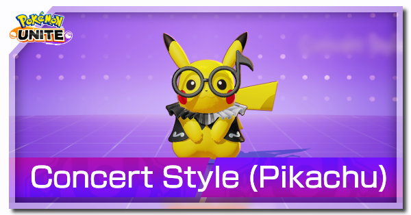 Concert Style (Pikachu): How to Get | Pokemon UNITE｜Game8