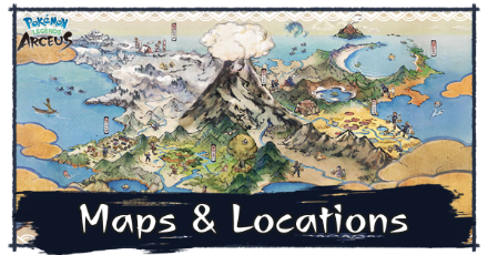 Full Hisui Map: All Maps and Locations | Pokemon Legends: Arceus｜Game8