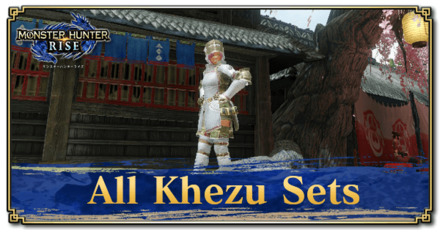 All Khezu Armor Sets | Monster Hunter Rise | MHR (MH Rise)｜Game8