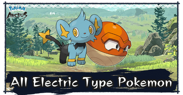 All Electric Pokemon