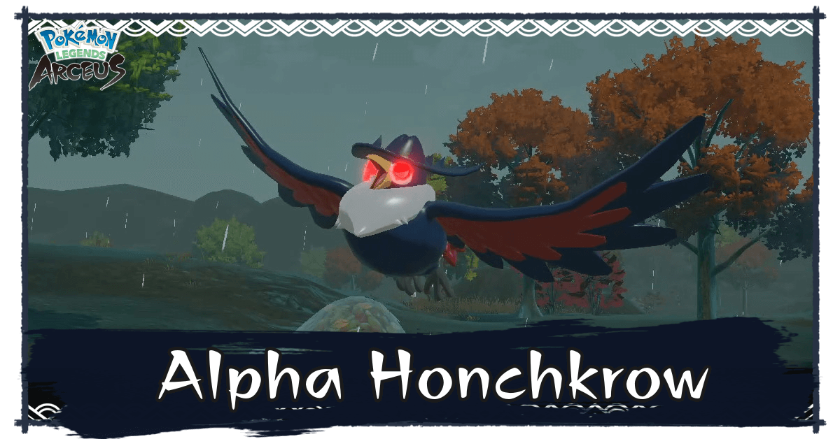 Honchkrow Mega Evolution