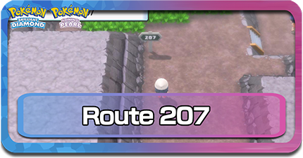 Route 207 Pokemon List and Map | Pokemon Brilliant Diamond and Shining ...