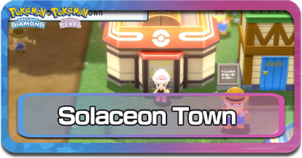 Solaceon Town Pokemon List and Map | Pokemon Brilliant Diamond and ...