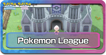 Pokemon League Pokemon List and Map | Pokemon Brilliant Diamond and ...
