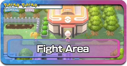 Fight Area Pokemon List and Map | Pokemon Brilliant Diamond and Shining ...