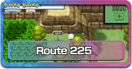 Route 225 Pokemon List and Map | Pokemon Brilliant Diamond and Shining ...