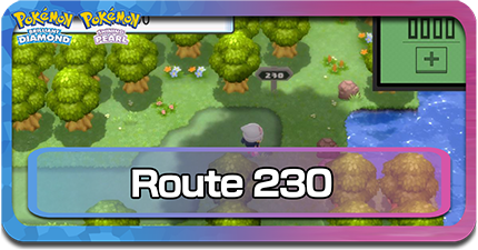 Route 230 Pokemon List and Map | Pokemon Brilliant Diamond and Shining ...
