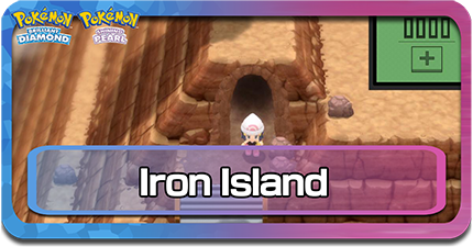 Iron Island Pokemon List and Map | Pokemon Brilliant Diamond and ...