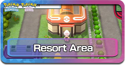 Resort Area Pokemon List and Map | Pokemon Brilliant Diamond and ...