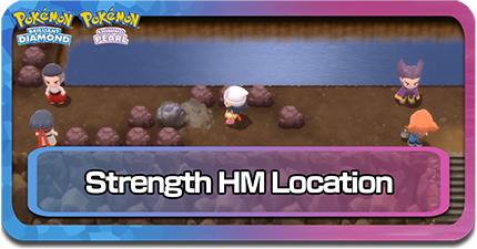 How to use strength in pokemon brilliant diamond