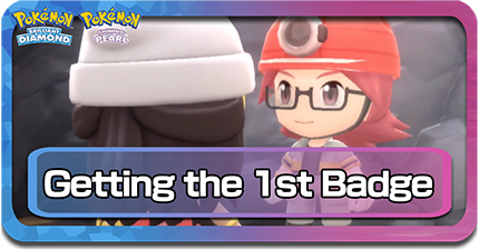 Getting the 1st Badge: Walkthrough Part 1 | Pokemon Brilliant Diamond ...