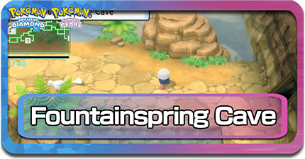 Fountainspring Cave Hideaway and List of Pokemon | Pokemon Brilliant ...