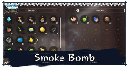 Smoke Bombs: Crafting Recipe and How to Use | Pokemon Legends: Arceus｜Game8