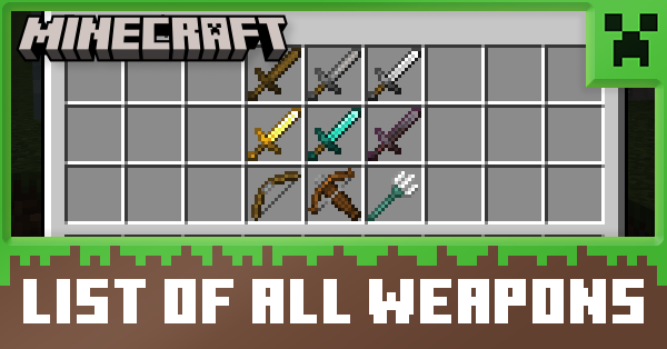 List of All Weapons | Minecraft｜Game8