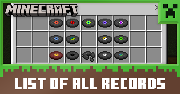 List of All Records | Minecraft｜Game8