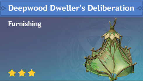 How to Get Deepwood Dweller's Deliberation Furnishing | Genshin Impact ...