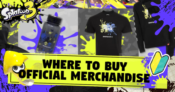 Merch Guide: Where to Buy Official Merchandise | Splatoon 3｜Game8