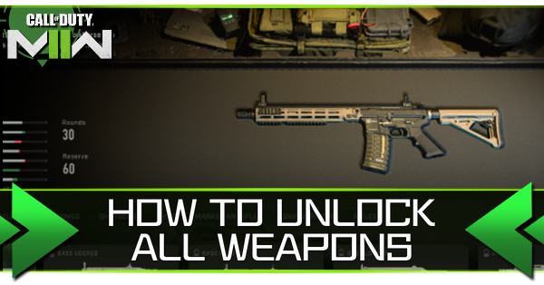 How to Unlock All Weapons | Weapon Unlock Roadmap | Modern Warfare 2 ...