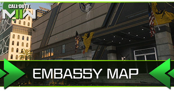 Embassy Map Guide Modern Warfare 2 Mw2 |game8