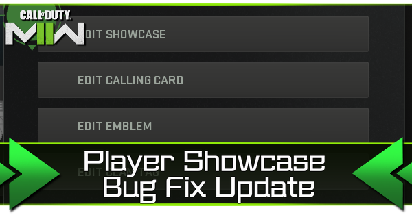11/3/2022 Update and Player Showcase Bug Fix | Modern Warfare 2 (MW2)｜Game8