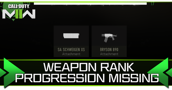 Post-Match XP & Weapon Rank Progression Missing Bug Fix | Modern ...